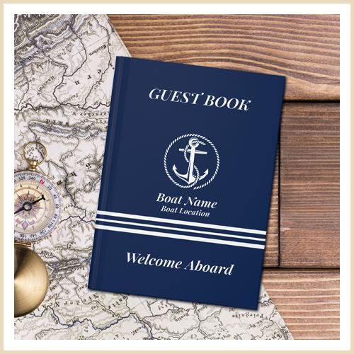 Custom Captain Log Book | Upwind Design